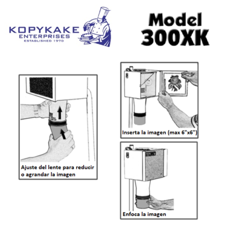 300xk Proyector De Imagenes Para Pastel Kopykake – Distribuidora de ...